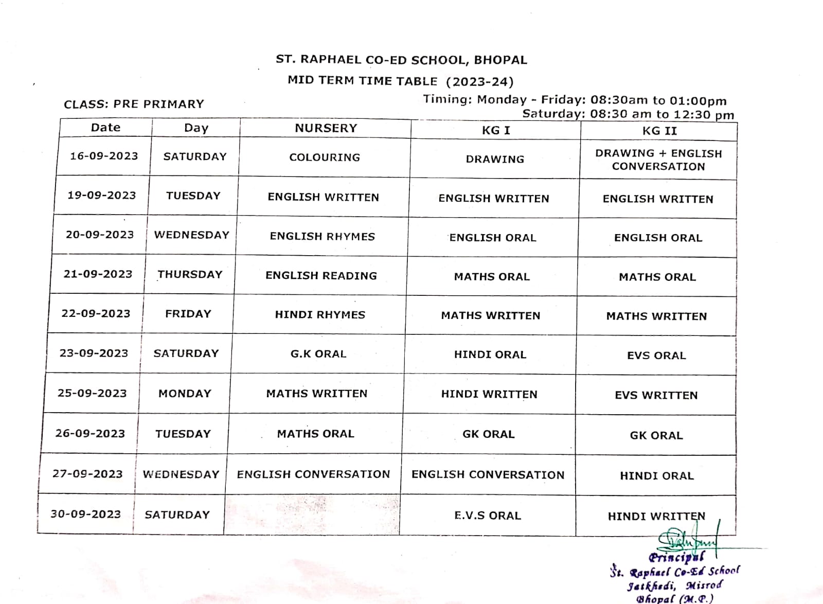 St.Raphael Co-Ed School